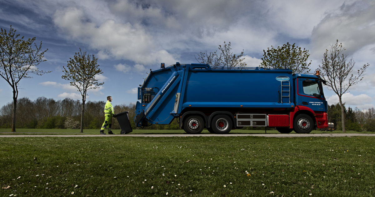 Renovationskøretøjer undtaget for vejafgift